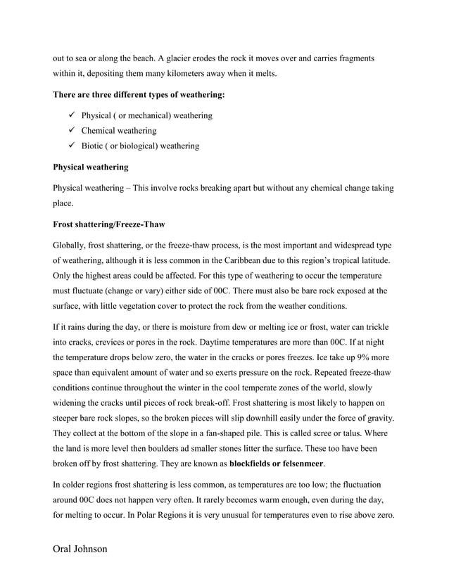 CSEC GEOGRAPHY | PDF