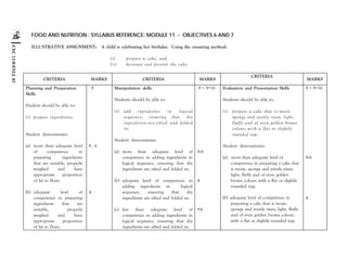 Csec home ec syllabus | PDF