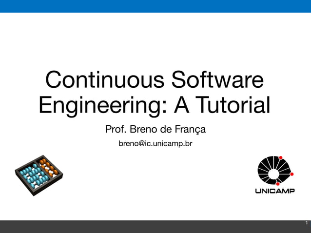 Continuous Software Engineering - A tutorial | PDF | Computer Software ...