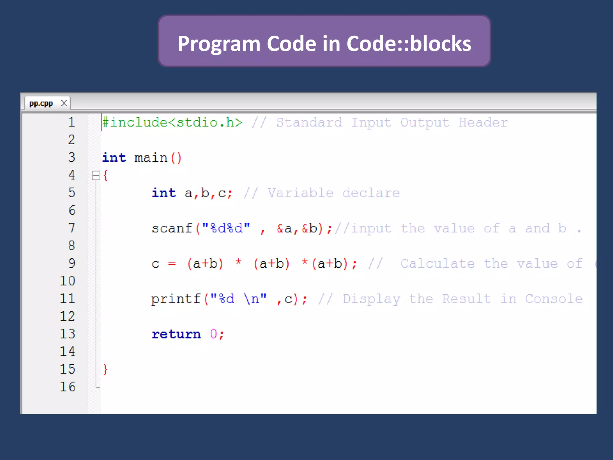 C Programing Solve Presentation Cse Ppt