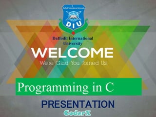 C Programing Solve Presentation -CSE | PPSX