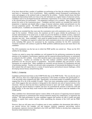 CXC CSEC Syllabus for Music | PDF