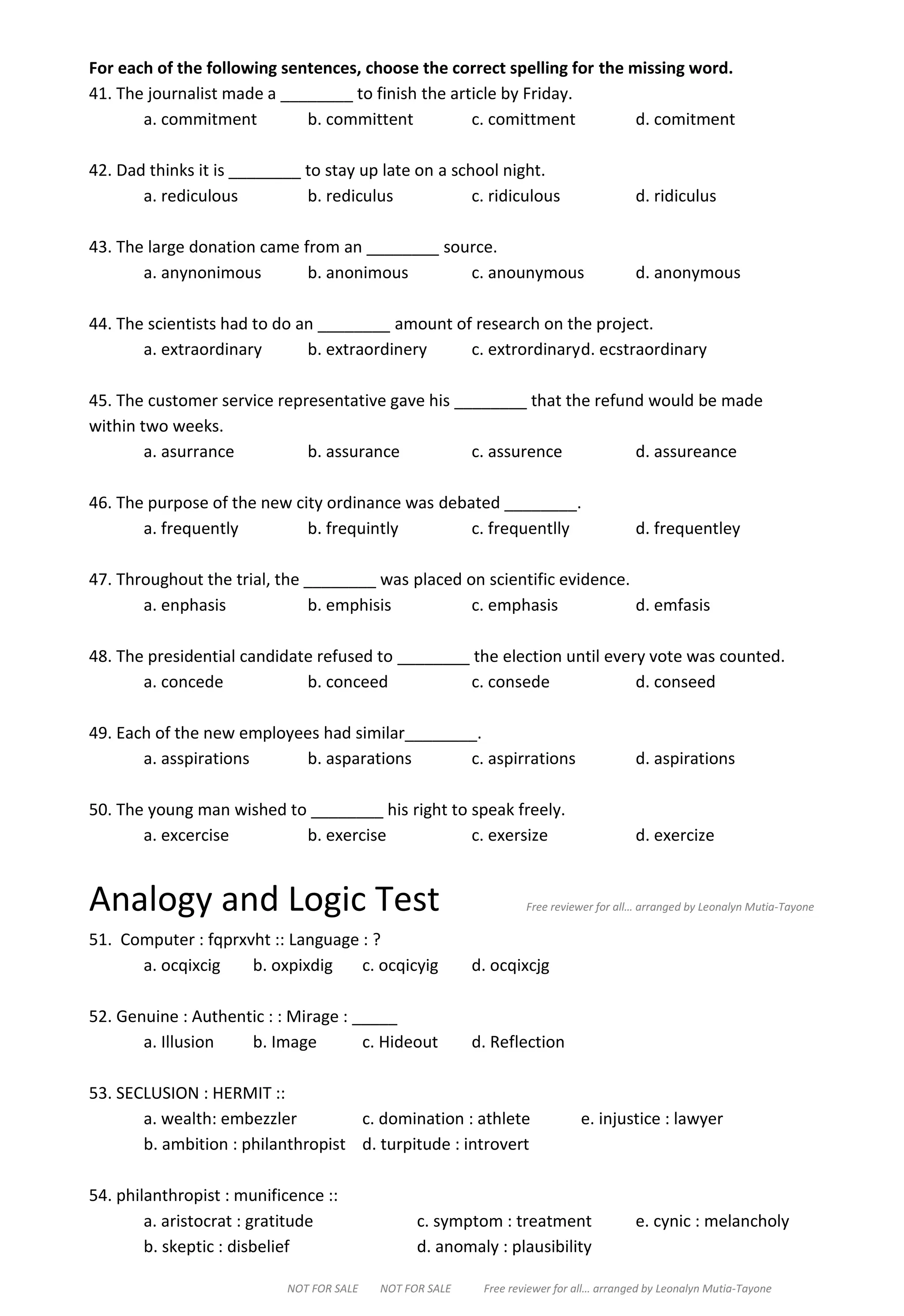CSE Complete Reviewer 2020.pdf | Resume Writing and Advice | Job Search