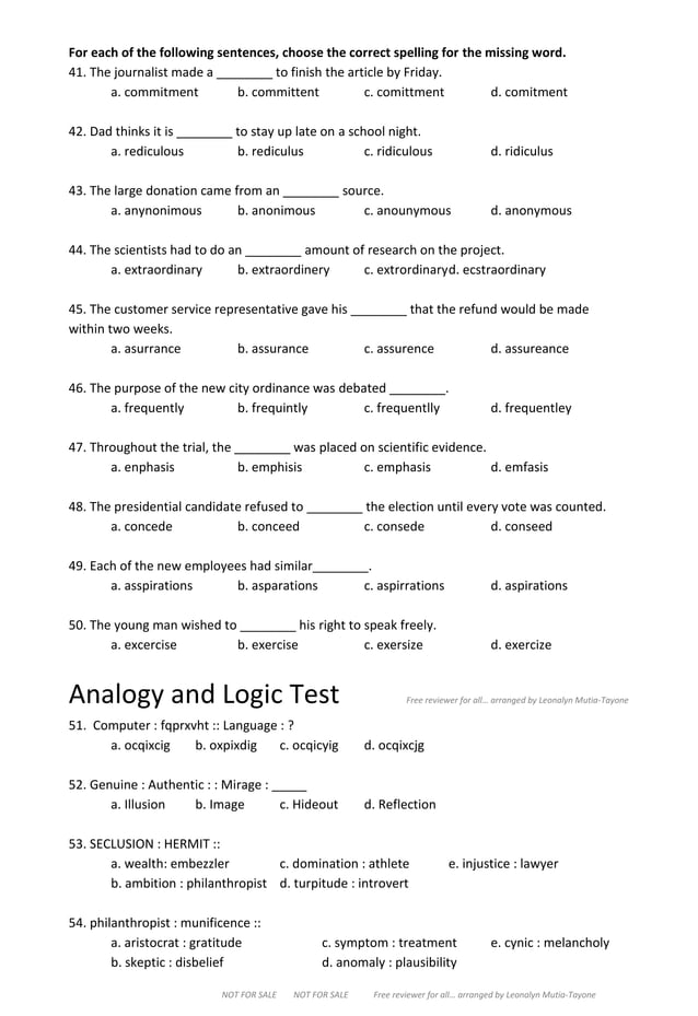 CSE Complete Reviewer 2020.pdf | Resume Writing and Advice | Job Search