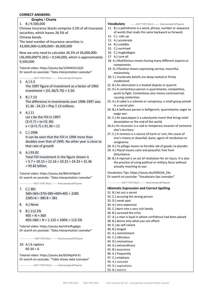 CSE Complete Reviewer 2020.pdf | Resume Writing and Advice | Job Search