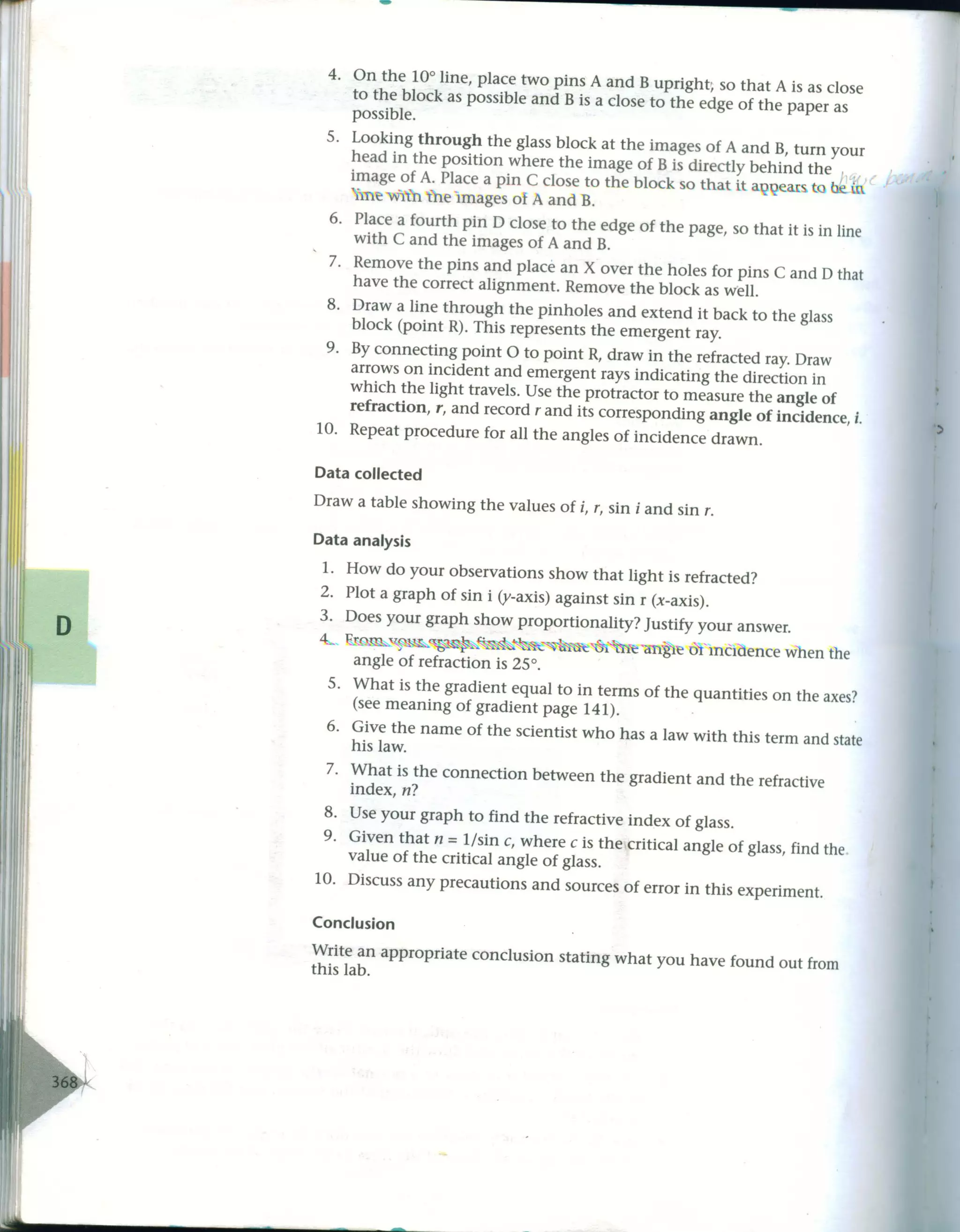 Csec Physics lab manual | PDF