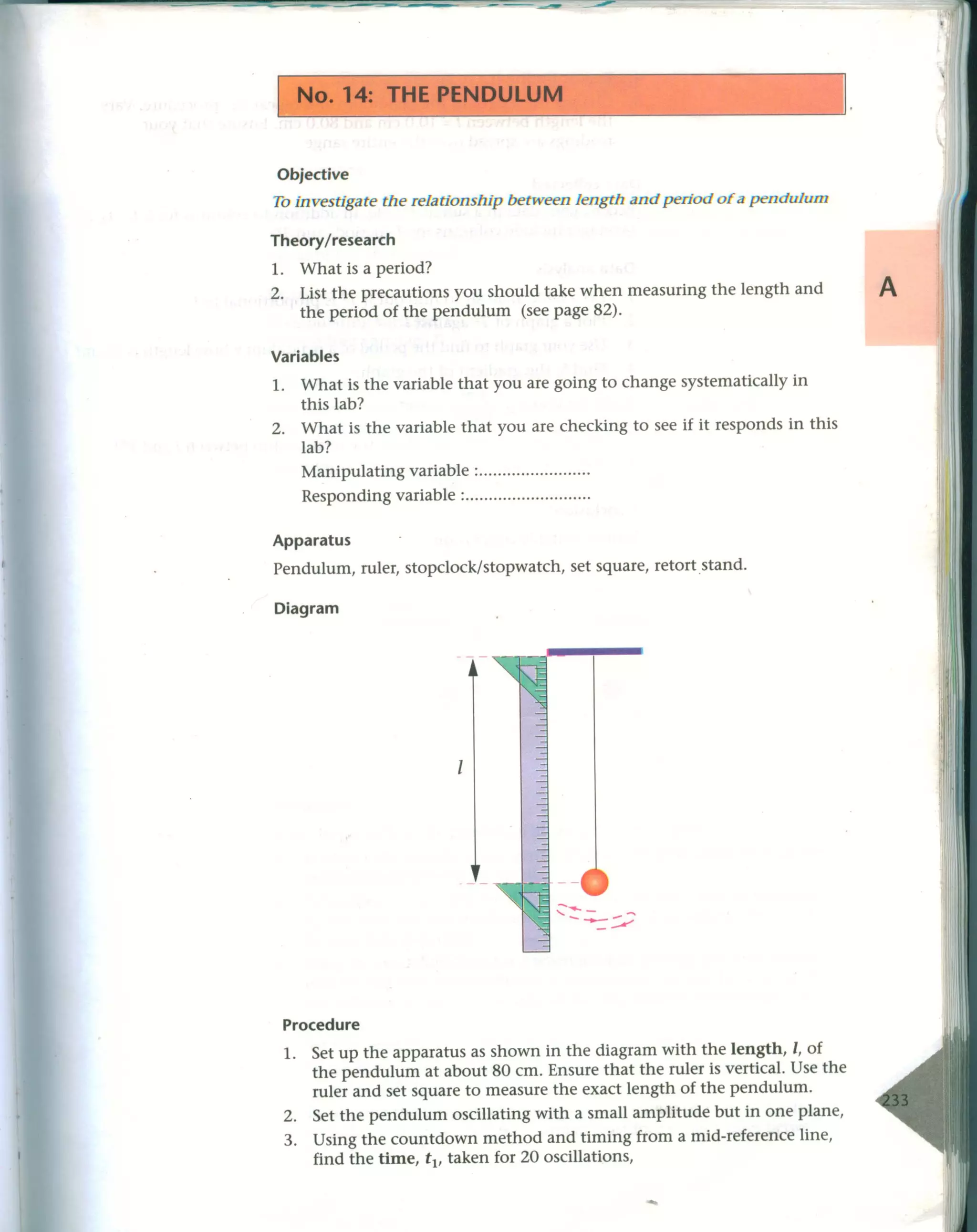 Csec Physics lab manual | PDF