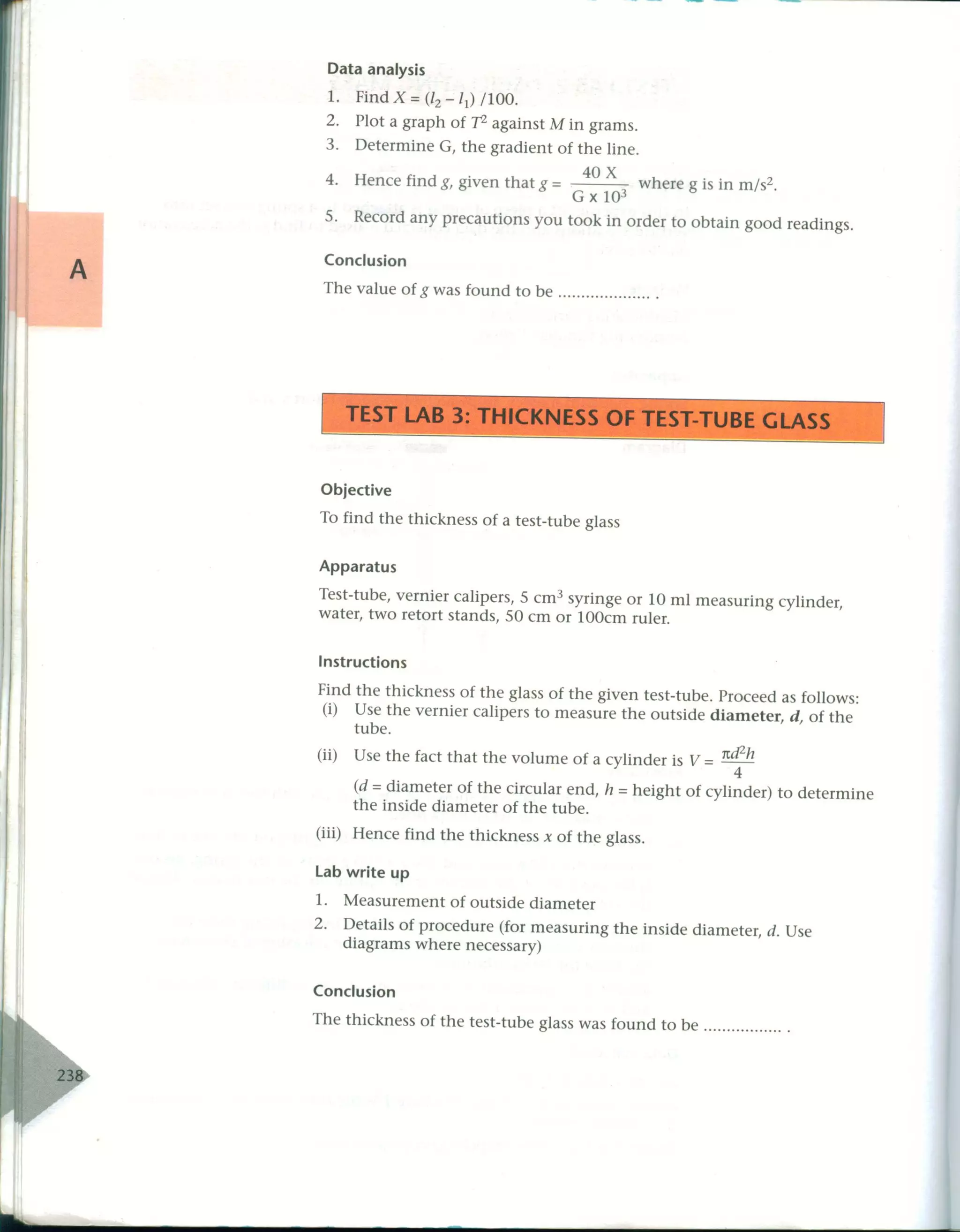 Csec Physics lab manual | PDF