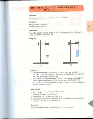 Csec Physics lab manual | PDF