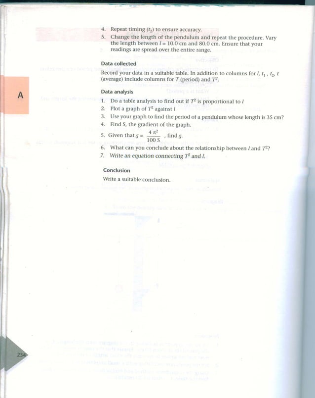 Csec Physics lab manual