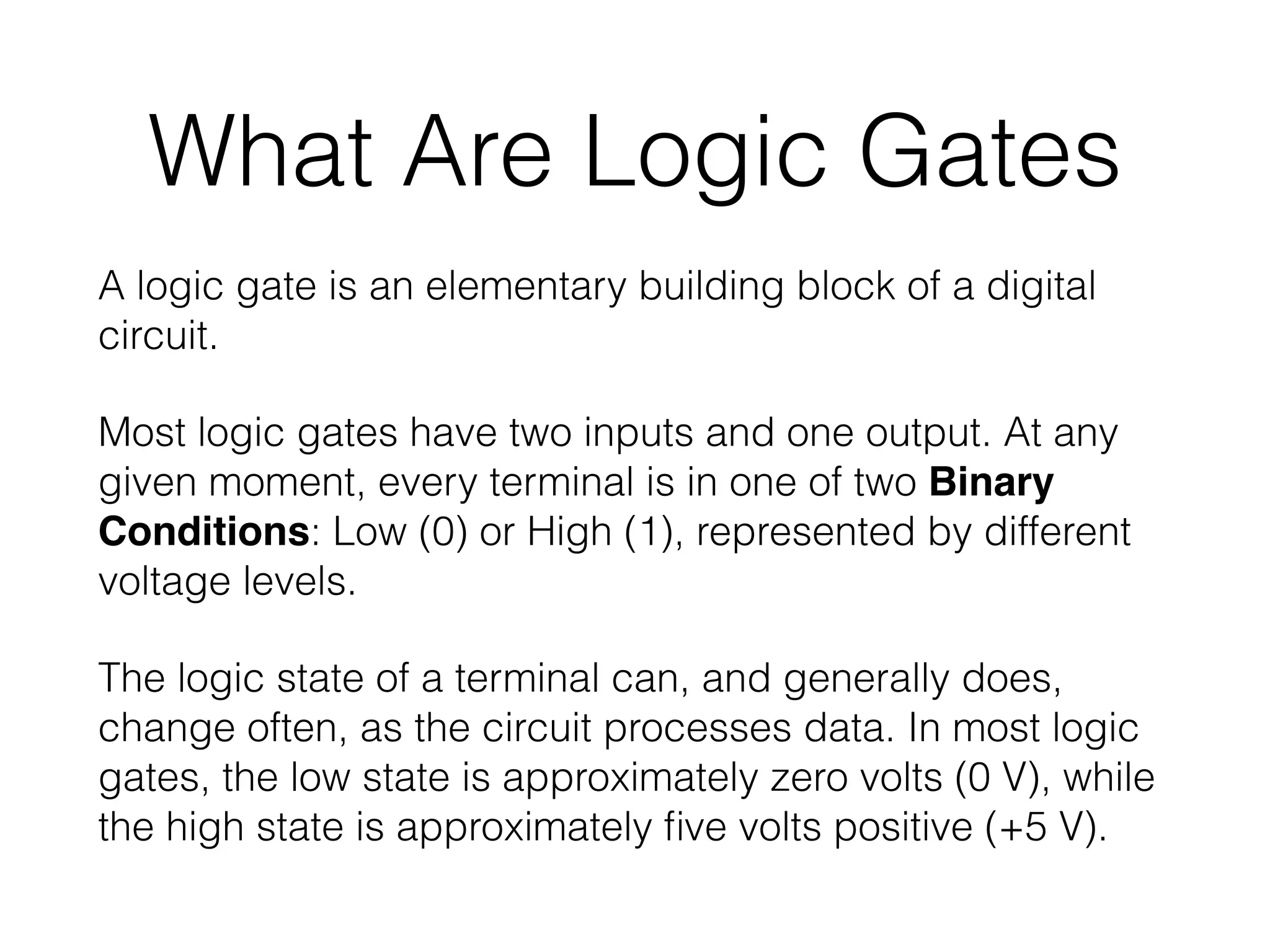 CSEC Physics Review - Introduction To Logic Gates | PDF