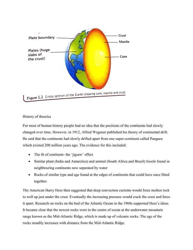 CSEC Geography- Internal Forces - Plate Tectonics and Earthquakes | PDF