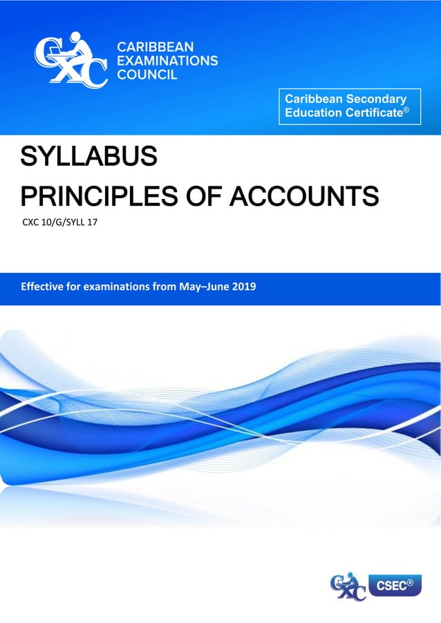 CSEC POA Syllabus.pdf | Educational Assessment | Education