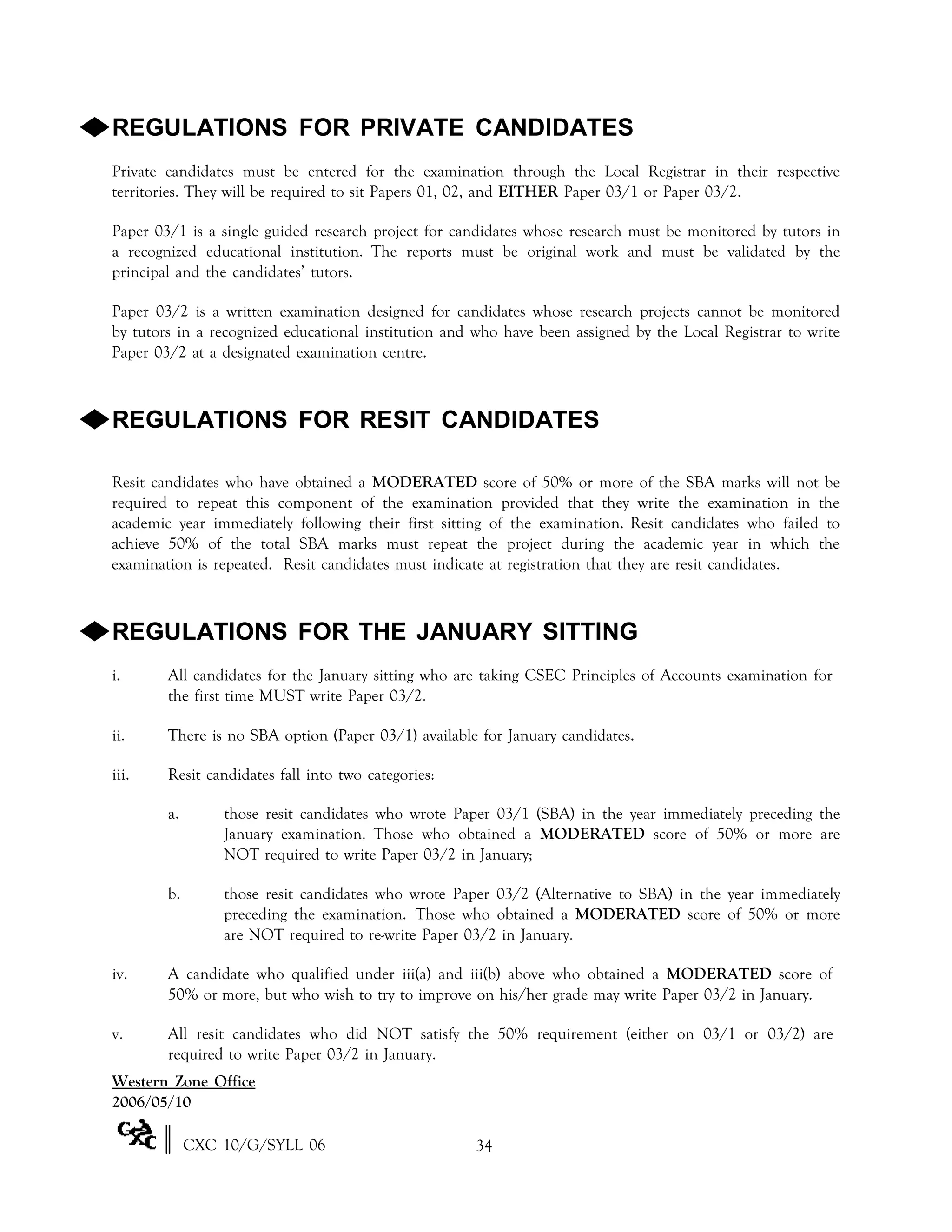 Csec principles of accounts syllabus | PDF
