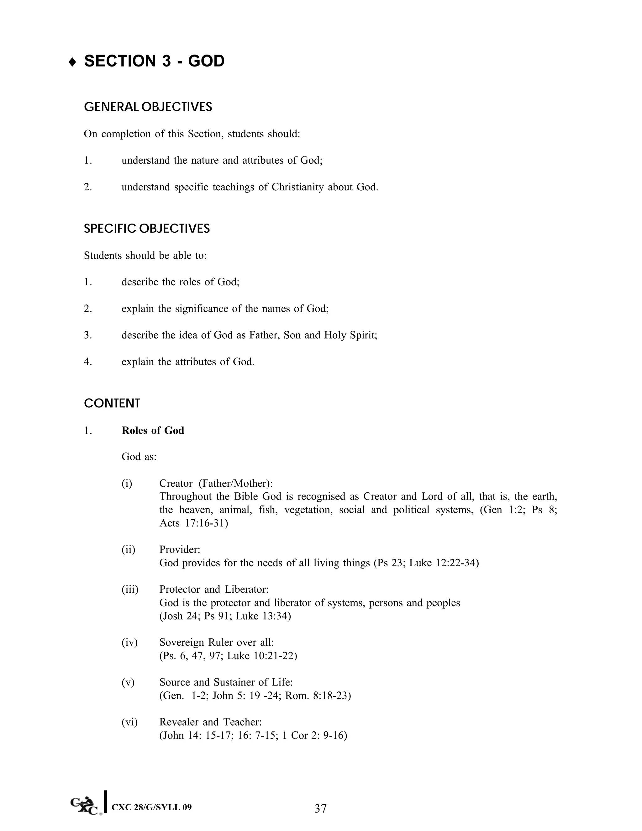 Csec religious education syllabus | PDF