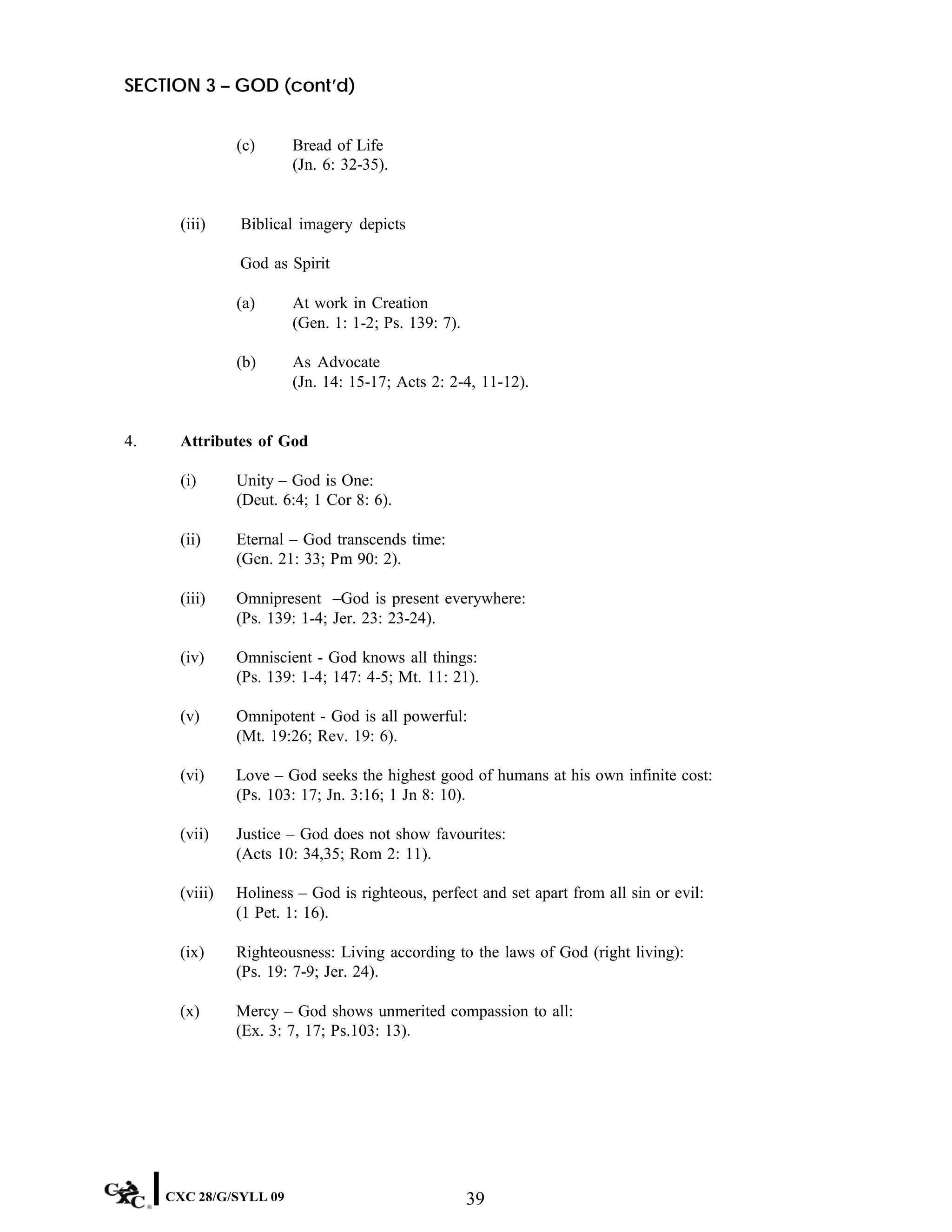 Csec religious education syllabus | PDF | Educational Assessment ...