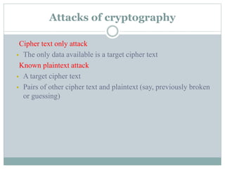 cryptography ppt free download | PPTX