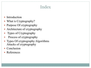 cryptography ppt free download | PPTX
