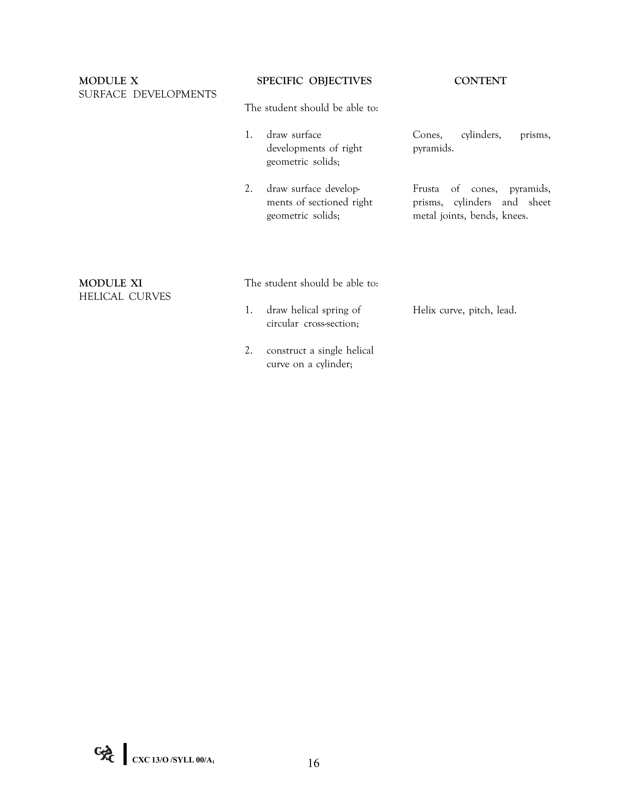 Csec technical drawing | PDF
