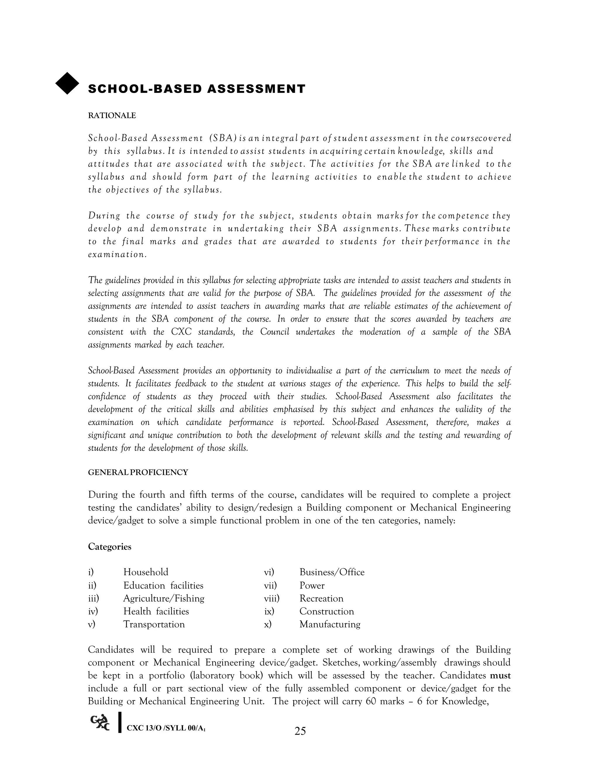 Csec technical drawing | PDF