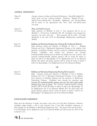 Csec technical drawing | PDF