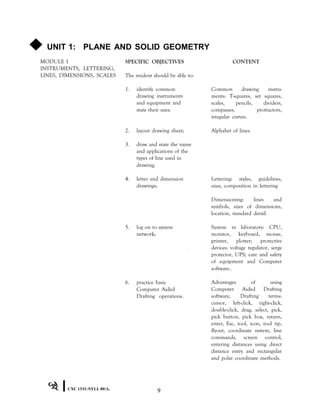 Csec technical drawing | PDF