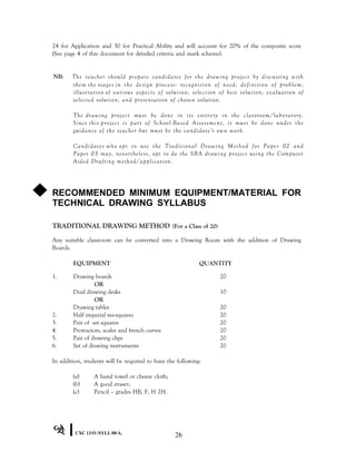 Csec technical drawing | PDF