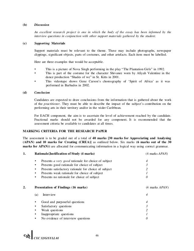 Csec theatre arts syllabus 2012