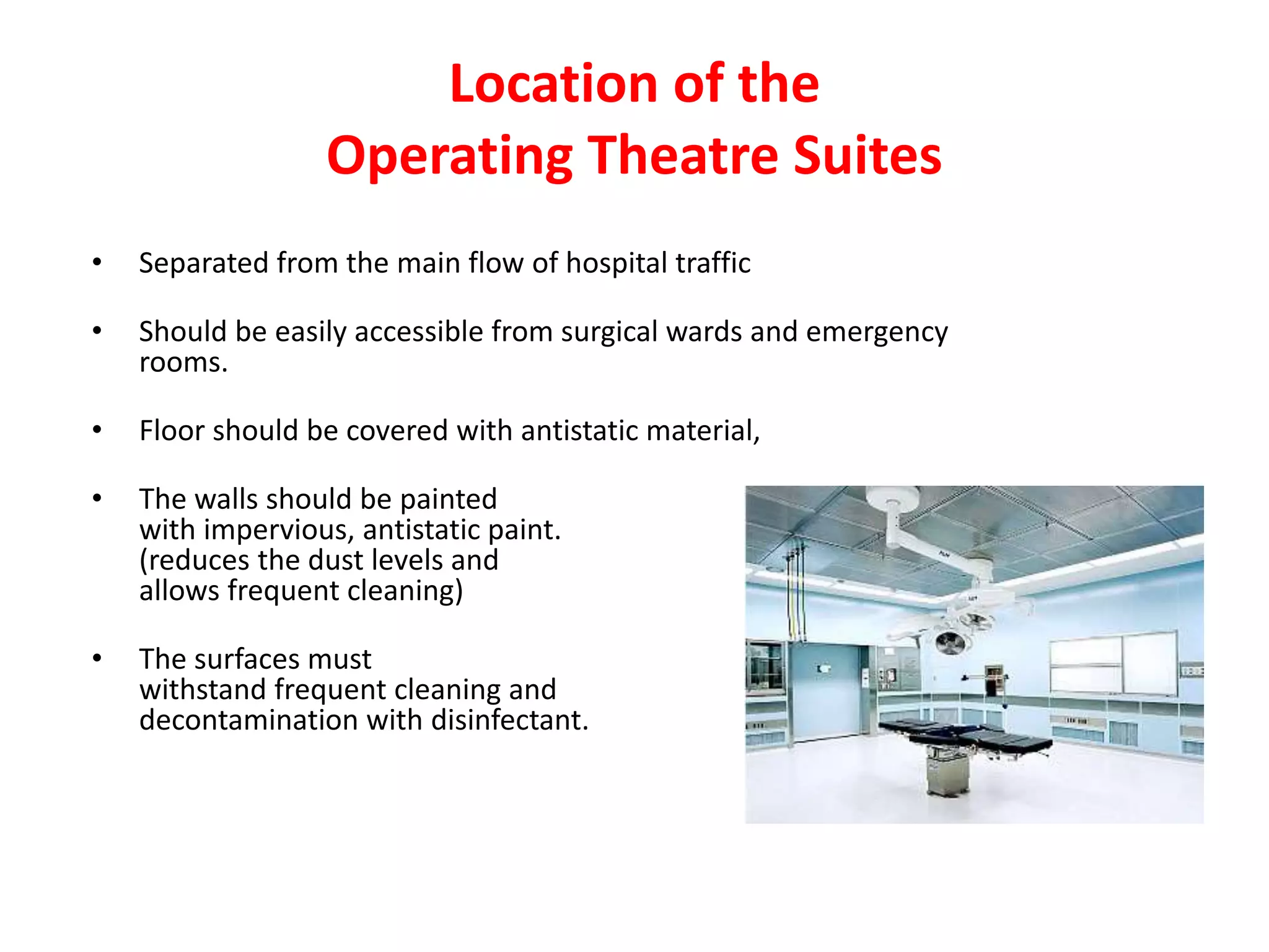 IDEAL OBS GYN OT SET UP | PPTX