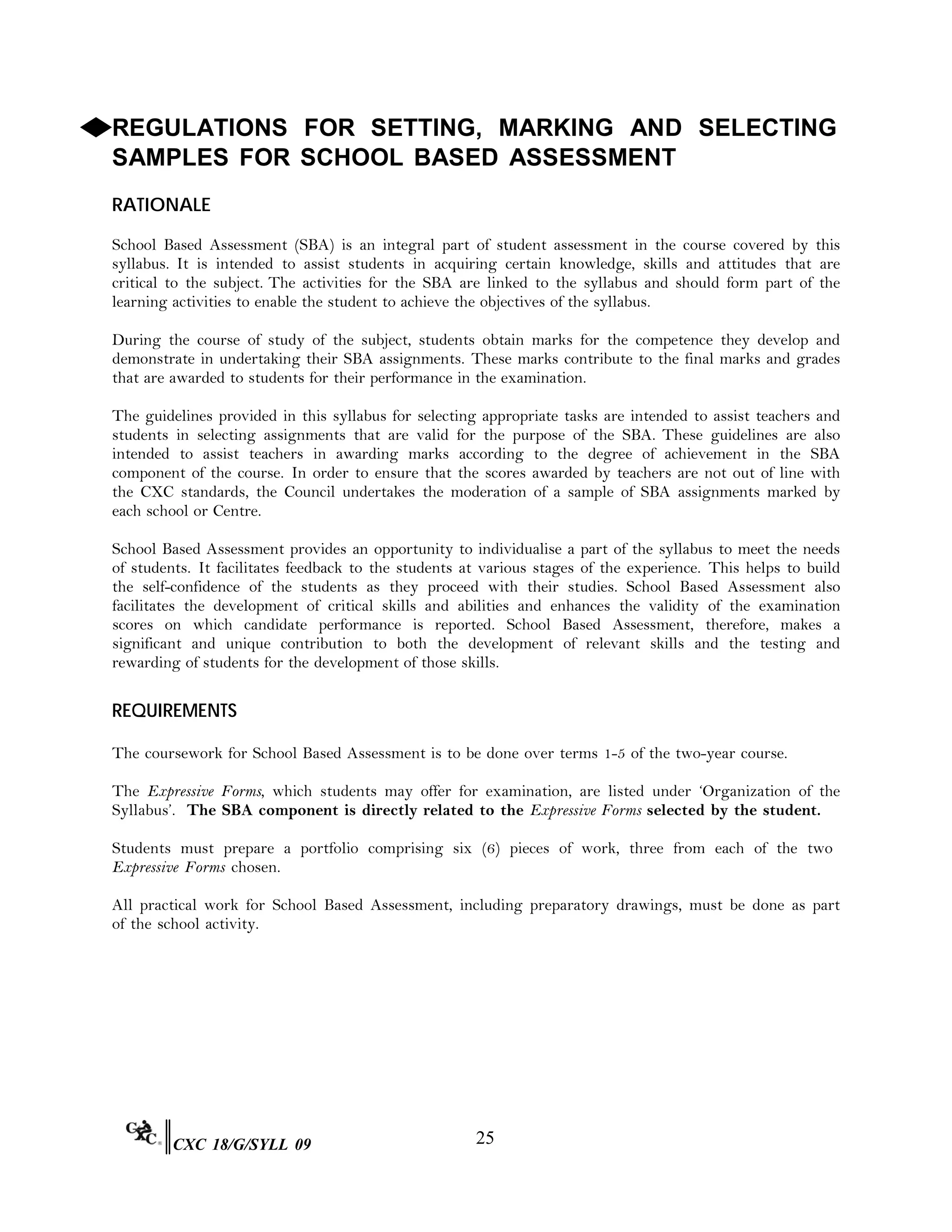 Csec visual arts syllabus | PDF