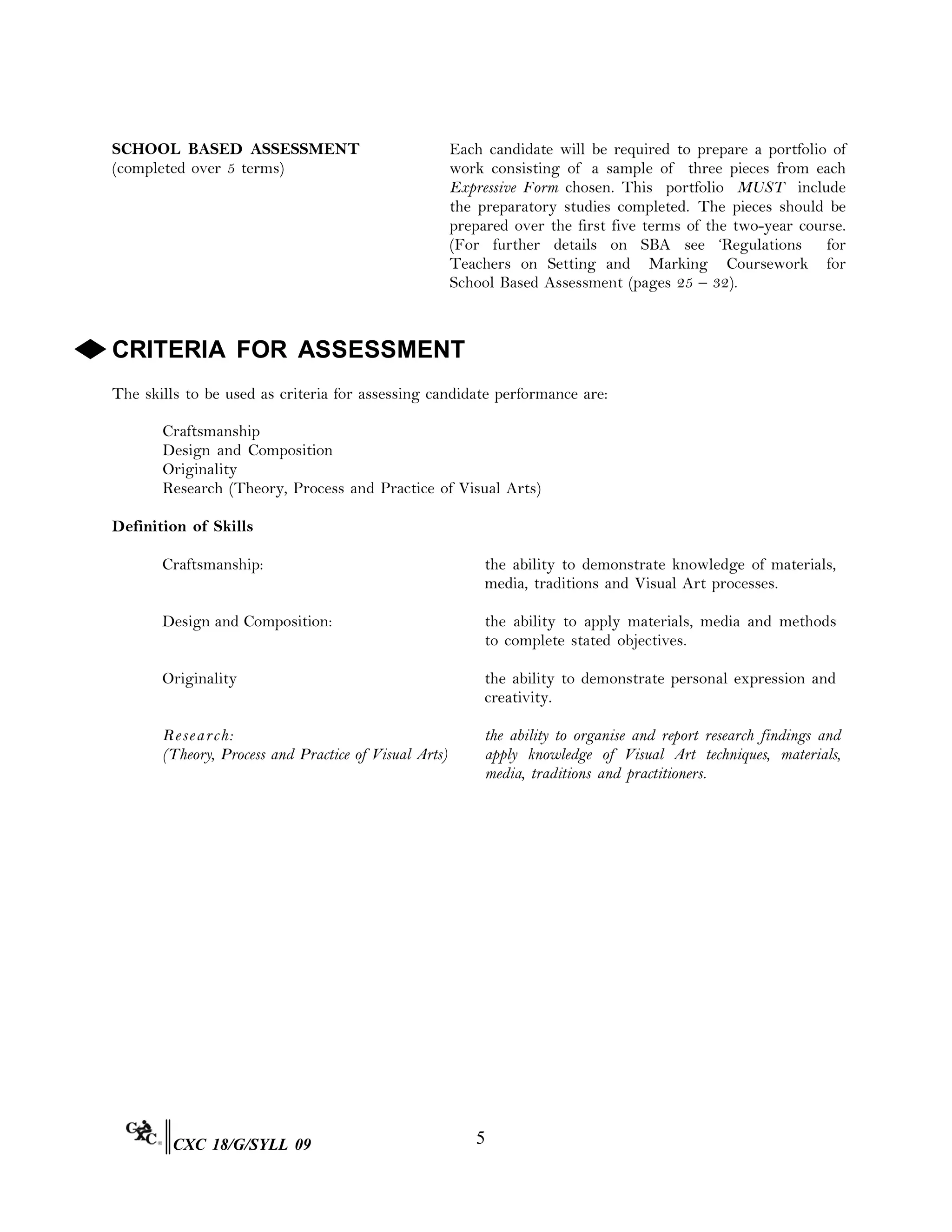 Csec visual arts syllabus | PDF