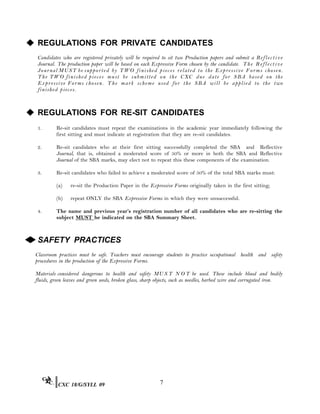 Csec visual arts syllabus | PDF