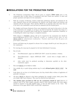 Csec visual arts syllabus | PDF