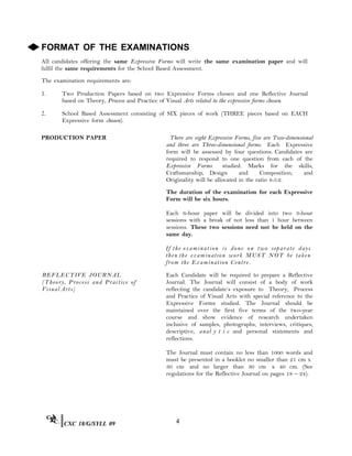Csec visual arts syllabus | PDF