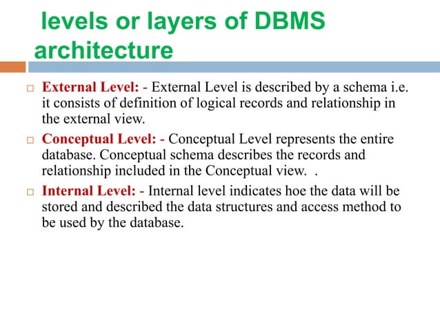 Database Management System ppt | PPTX
