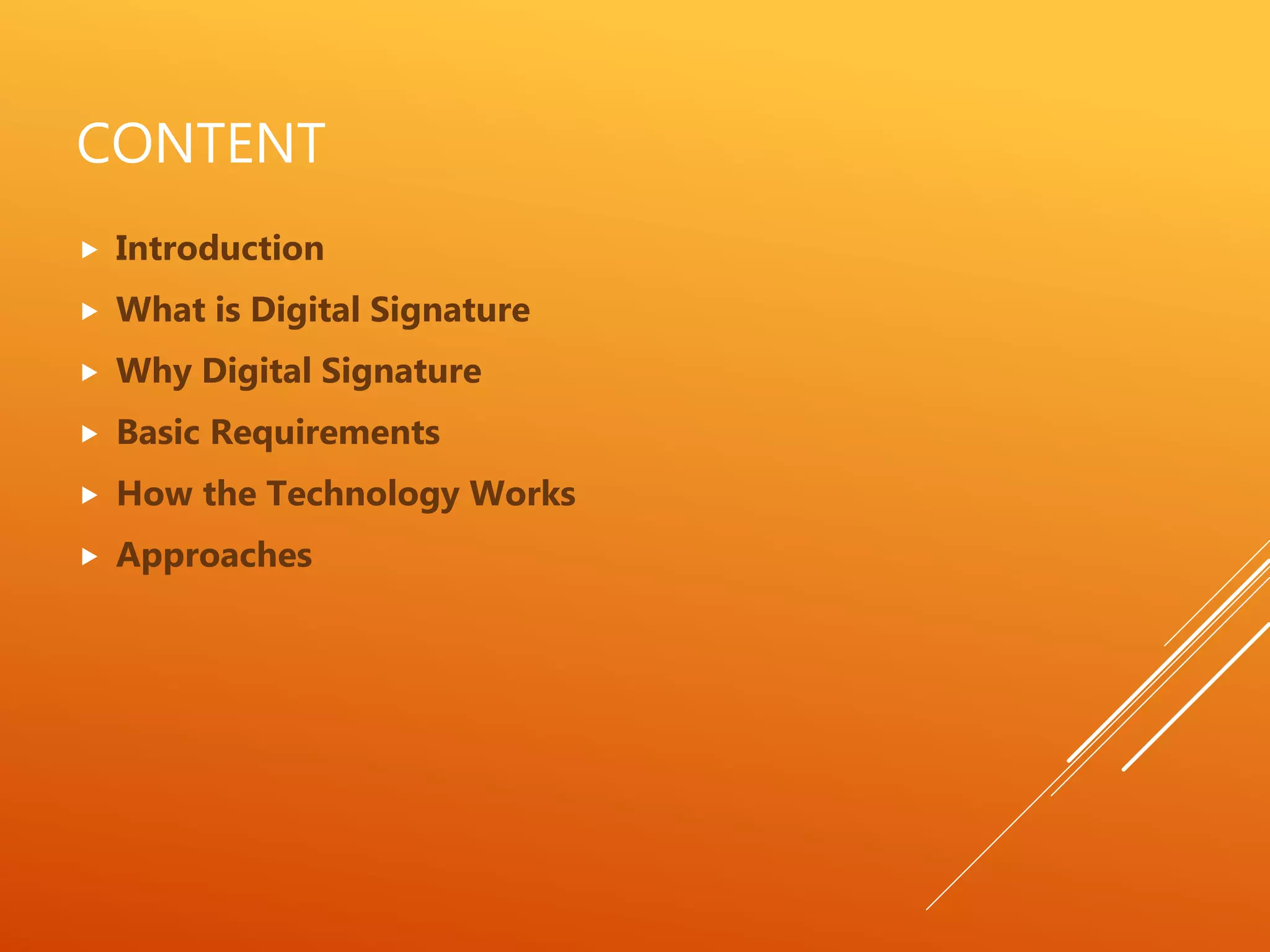 Seminar presentation on digital signature ppt | PPTX