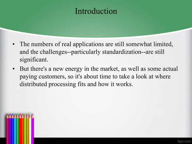 Distributed Computing Ppt Pptx Computer Software And Applications 6039
