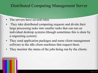 Distributed Computing ppt | PPTX