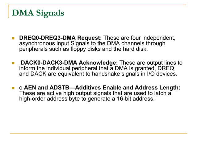 Direct Memory Access ppt | PPTX | Computer Peripherals | Computing