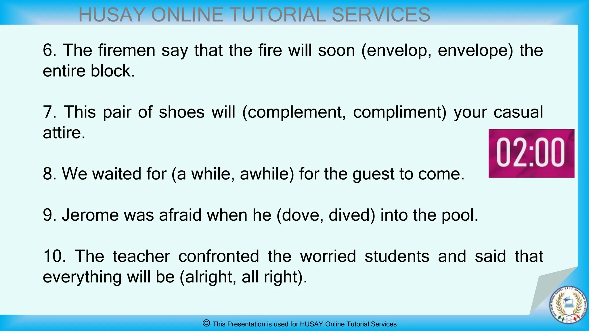 CSE ENG 1.pptx.Language Proficiency.Correct Usage of Words | PPTX ...