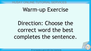 CSE ENG 1.pptx.Language Proficiency.Correct Usage of Words | PPTX ...