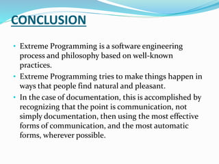 Extreme Programming ppt | PPTX