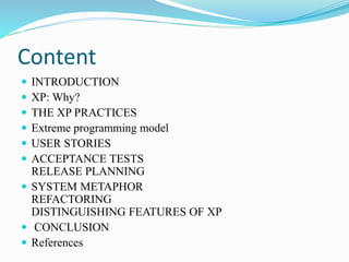 Extreme Programming ppt | PPTX
