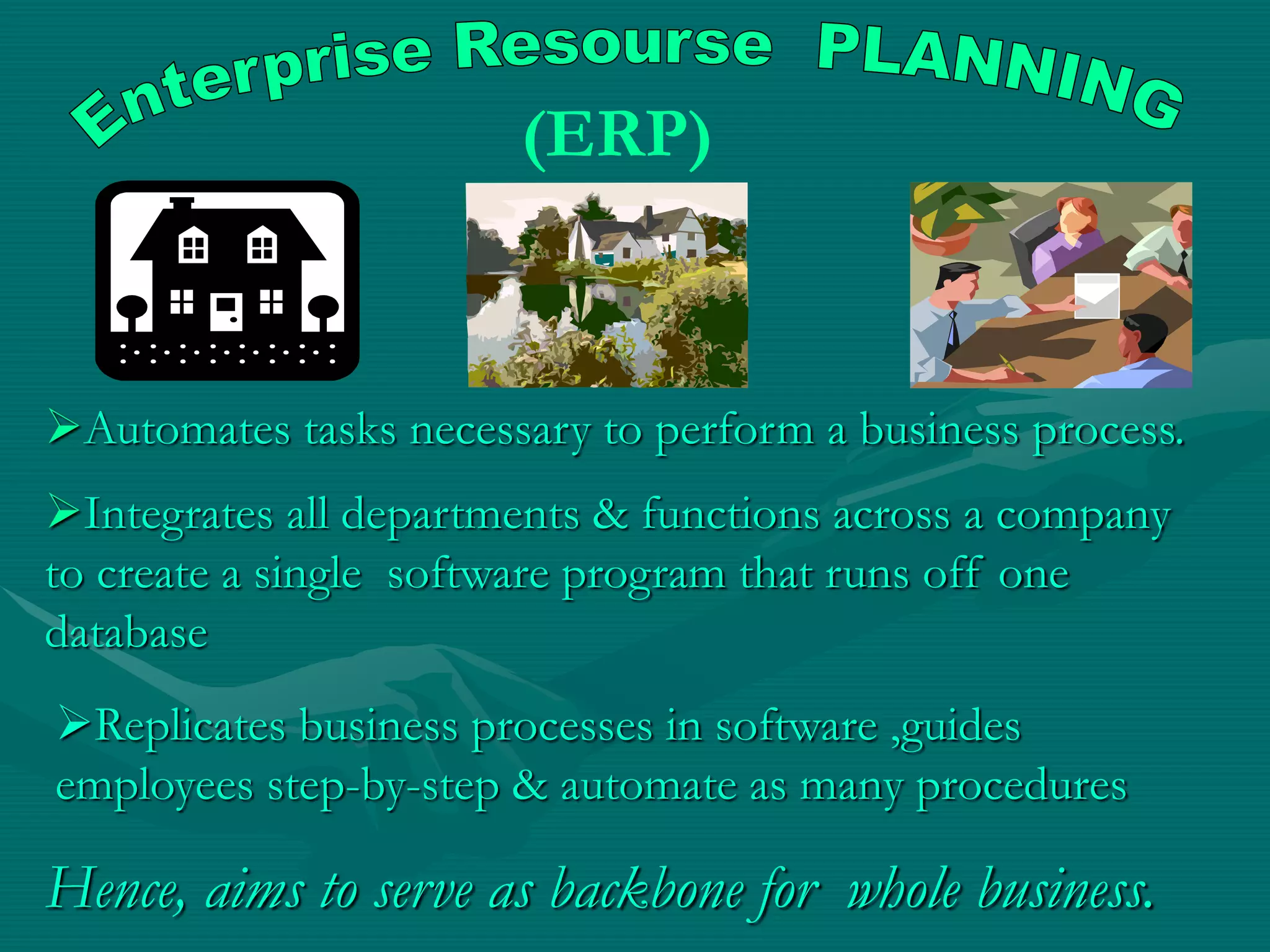 Enterprise Resource Planning ppt | PPT