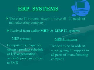 Enterprise Resource Planning ppt | PPT