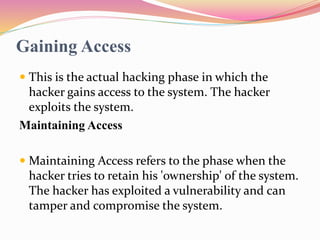 Cse ethical hacking ppt | PPT