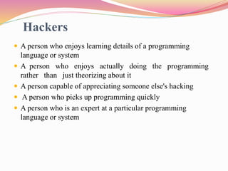 Cse ethical hacking ppt | PPT