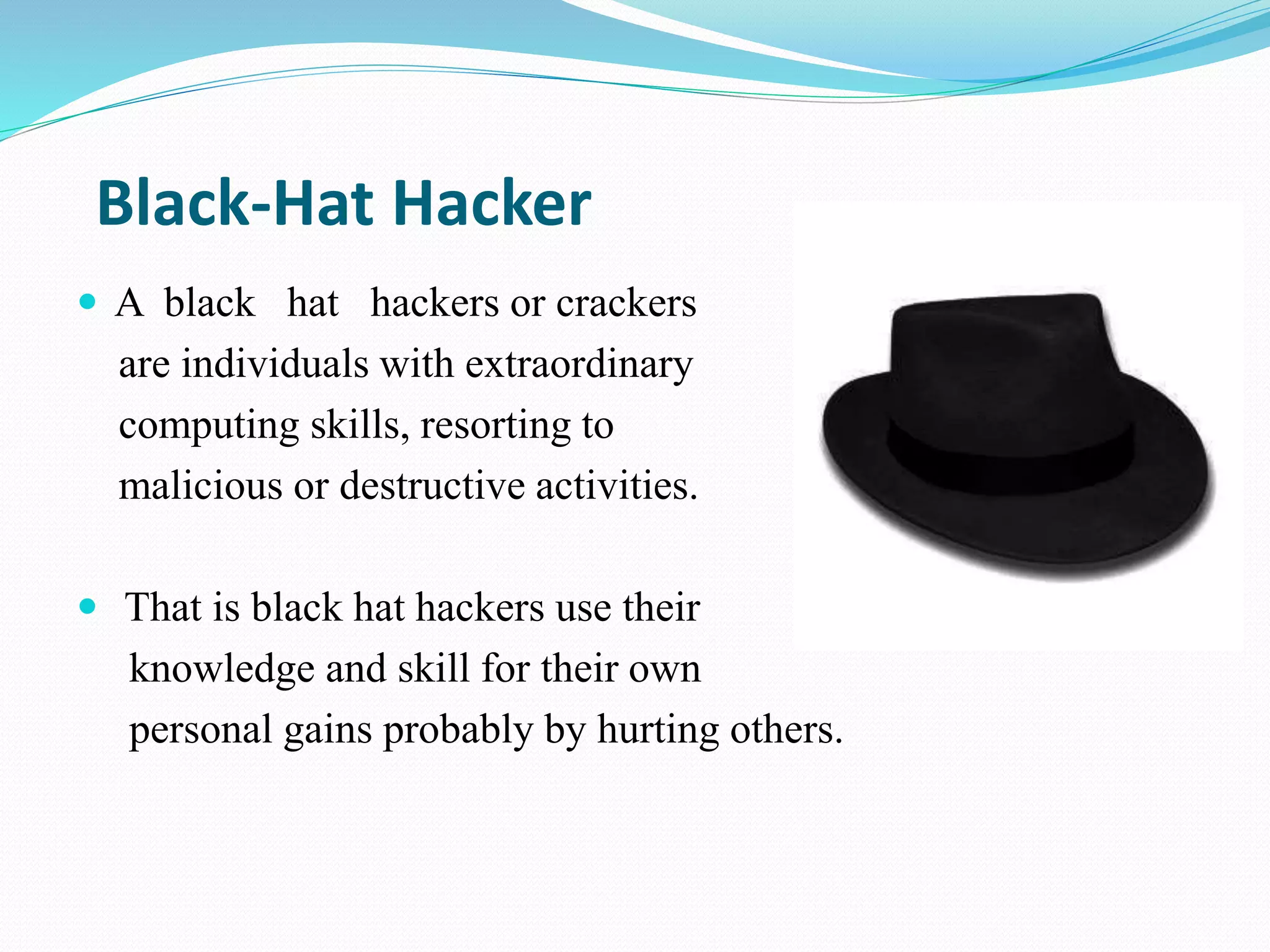 Presentation on Ethical Hacking ppt | PPTX