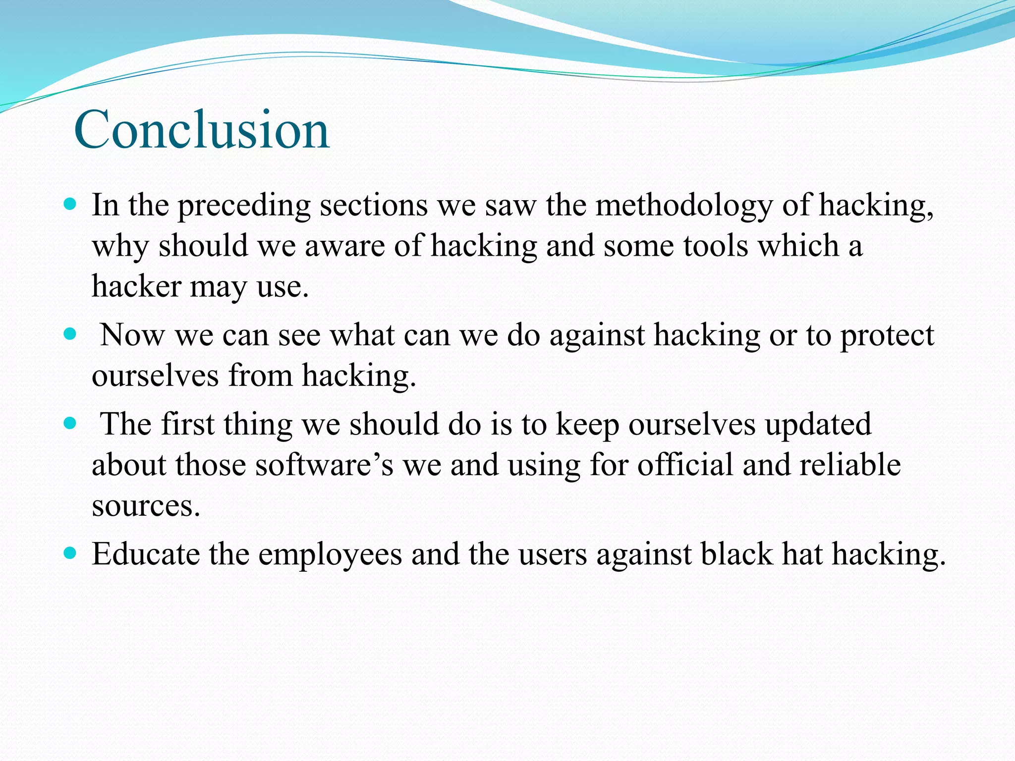 Presentation on Ethical Hacking ppt | PPTX