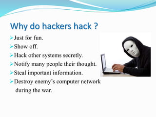 Presentation on Ethical Hacking ppt | PPTX